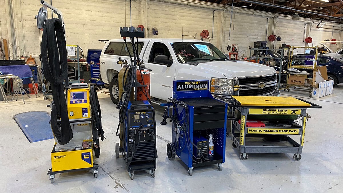 Spot Welding Equipment in Monterey, CA - Robert's Collision & Repair ...